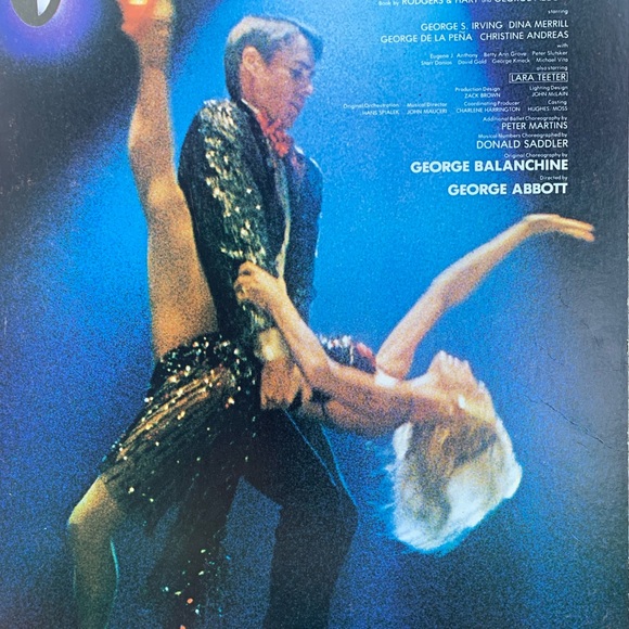 Art | On Your Toes Broadway Play Poster 14 X 22 | Poshmark